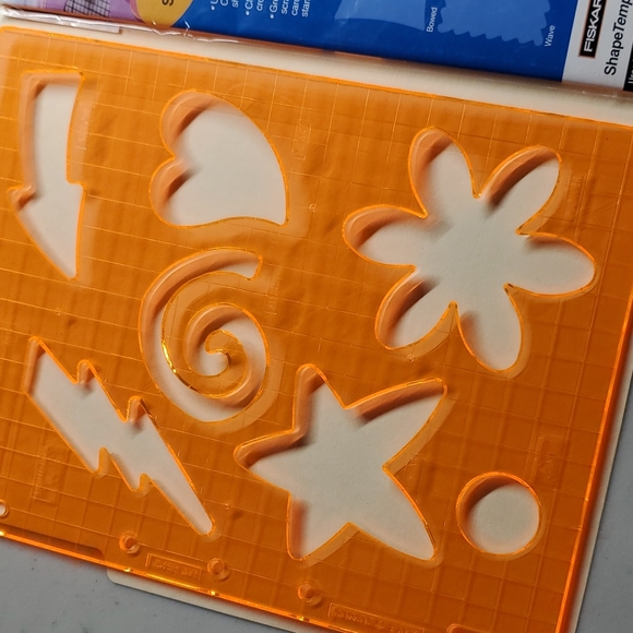 Fiskars | Office | Fiskars Shape Templates | Poshmark